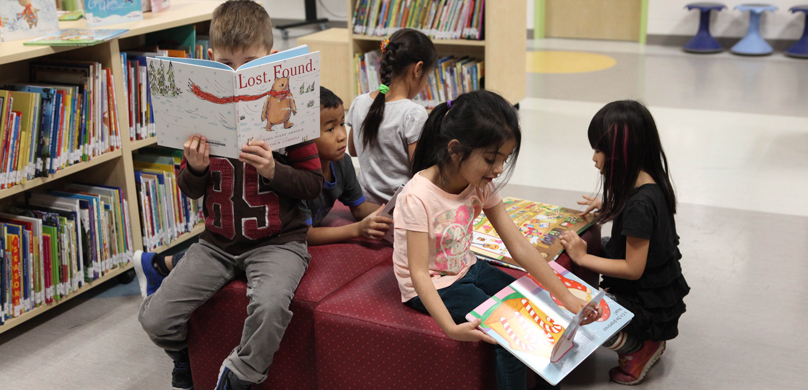Learning Commons / Library - Auburn Bay School
